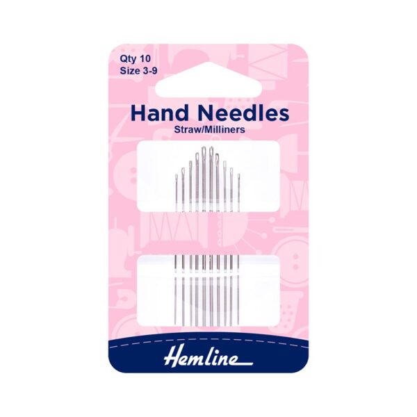Hand Needles - Straw/Milliner - by Hemline – The Stitch Inn