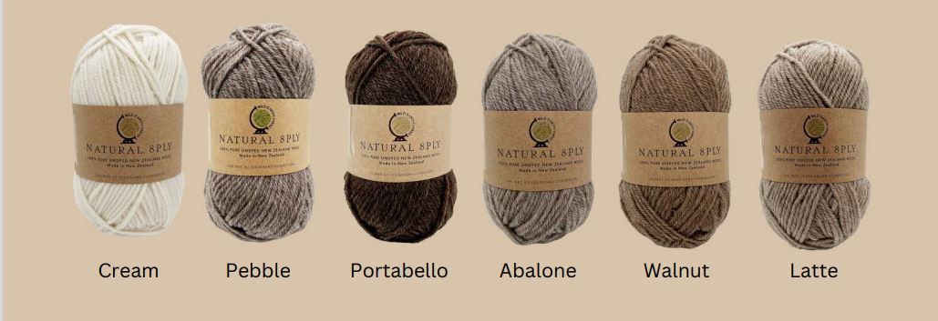 Wild Earth Yarn - Natural Undyed Yarn 8ply – The Stitch Inn
